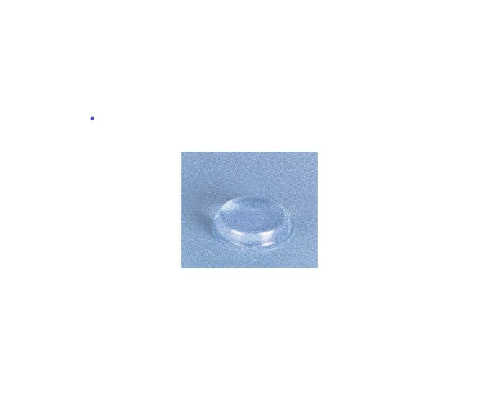 Bump On BS1 - 12.7mm x 3.5mm high Self Adhesive Clear | Barvan Pty Ltd